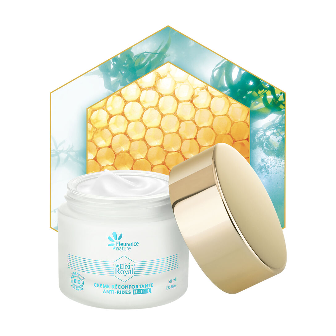 Elixir Royal comforting anti-wrinkle night cream - Fleurance Nature