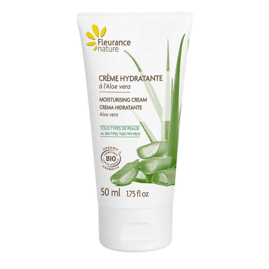Crème visage aloe vera hydratante et bio - Fleurance Nature