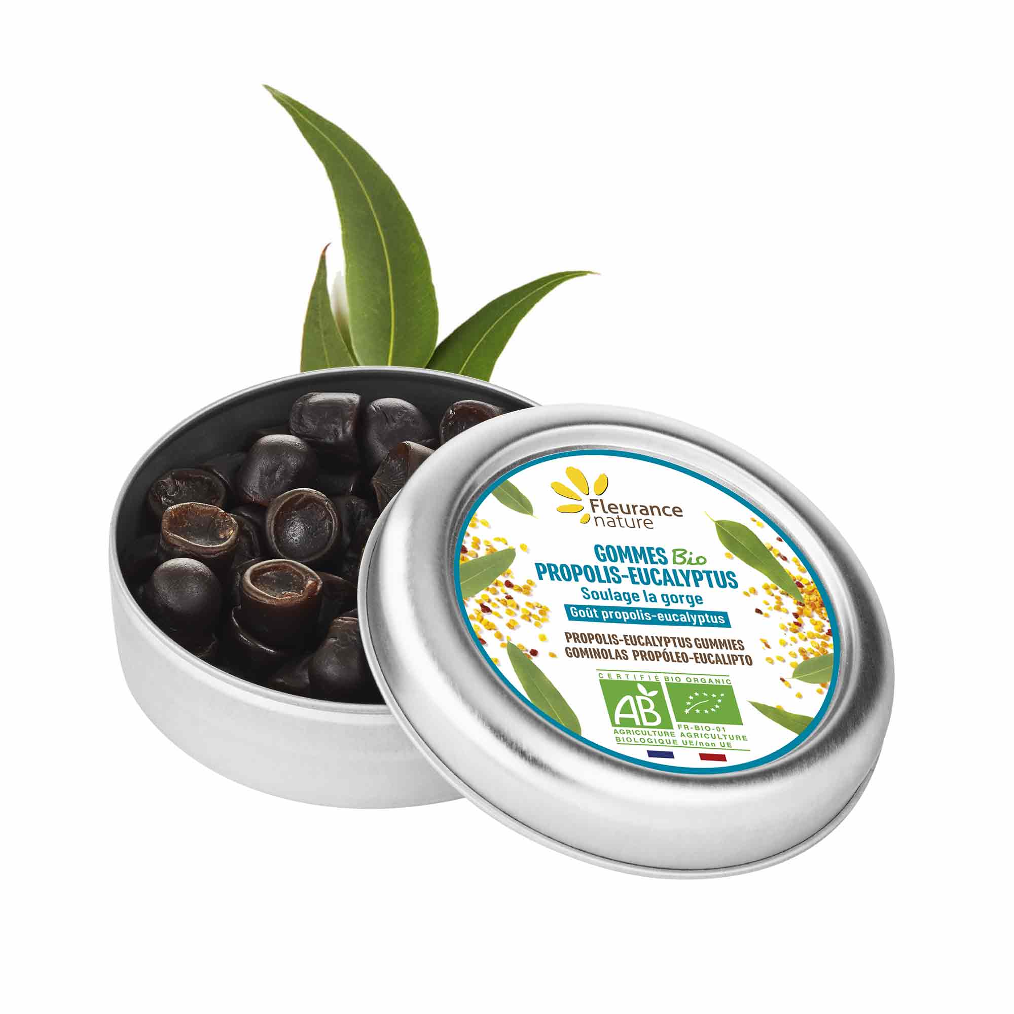 Propolis - eucalyptus gummies - Fleurance Nature
