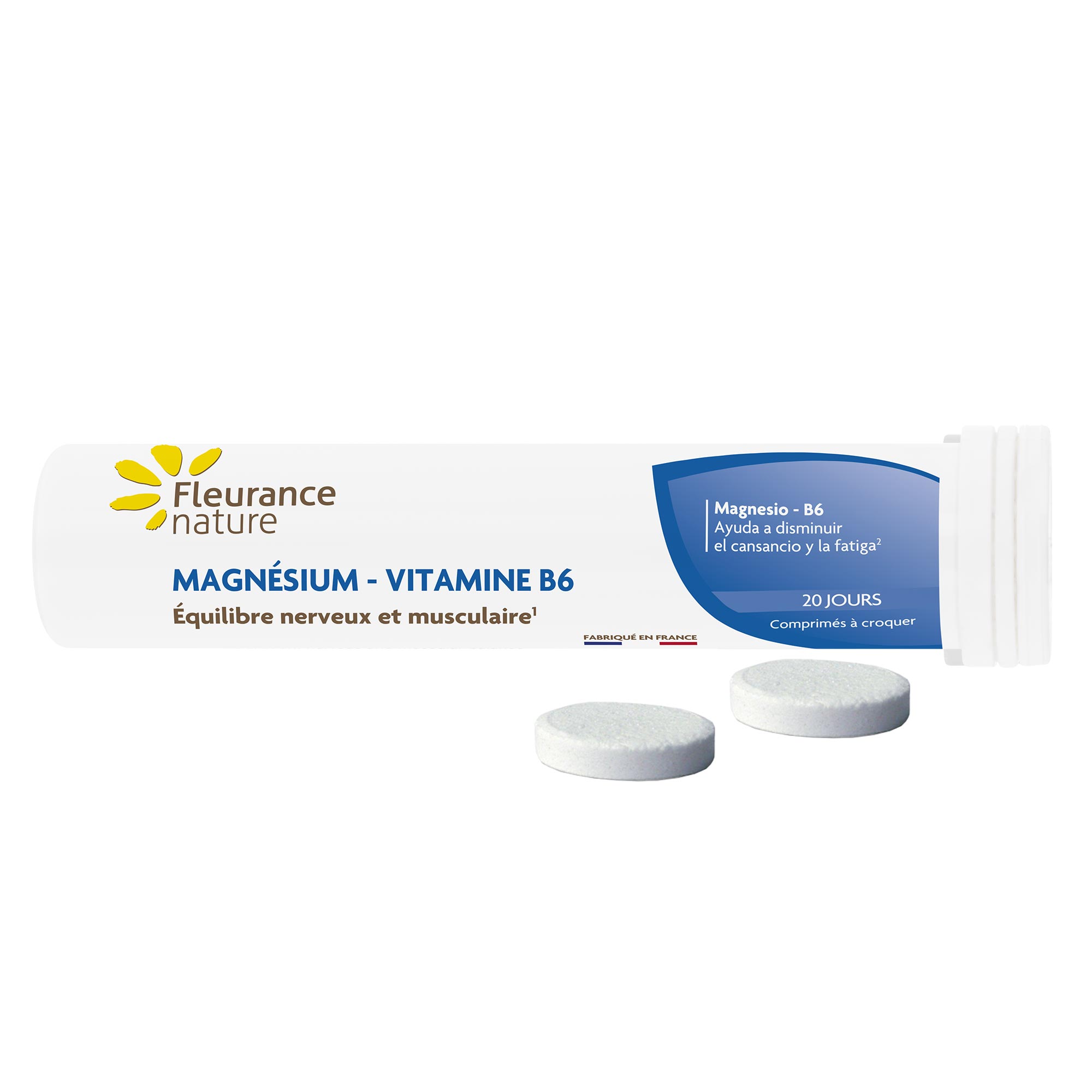 Magnesium - B6 - Fleurance Nature
