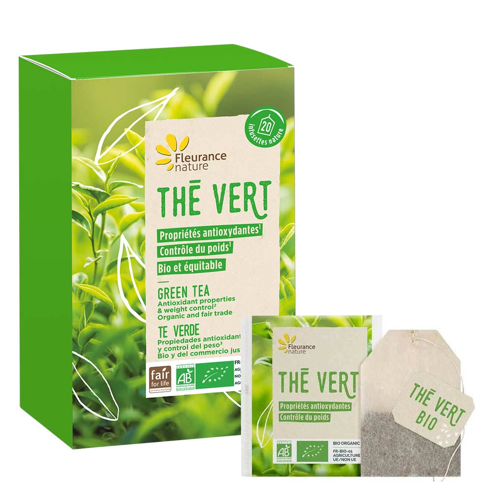Thé vert bio équitable - Fleurance Nature